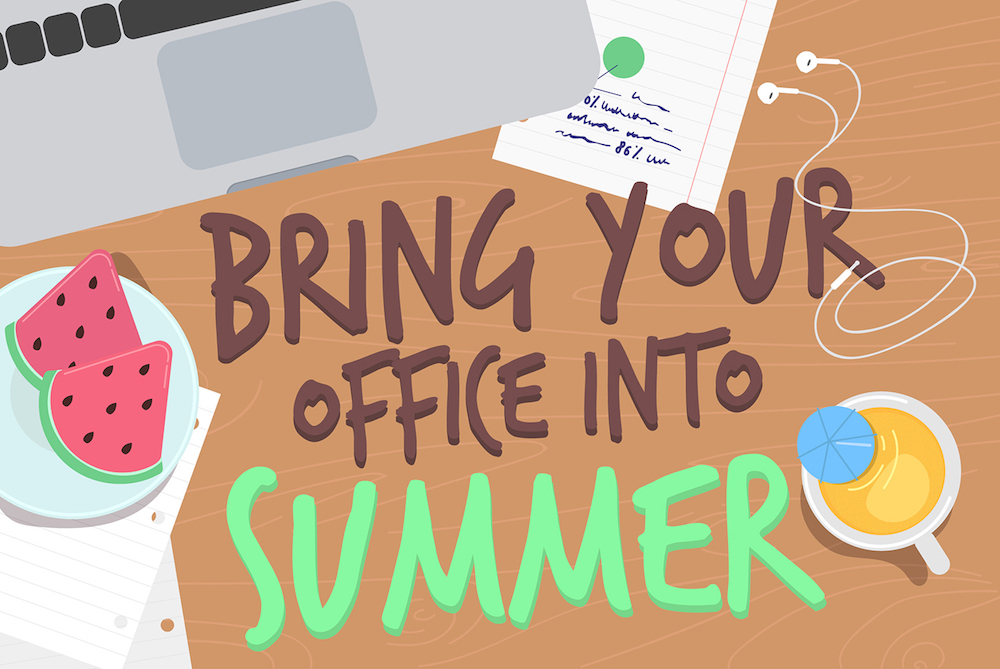 How to Enjoy Summer in the Office (Infographic) | Blog Wrike | 时远致
