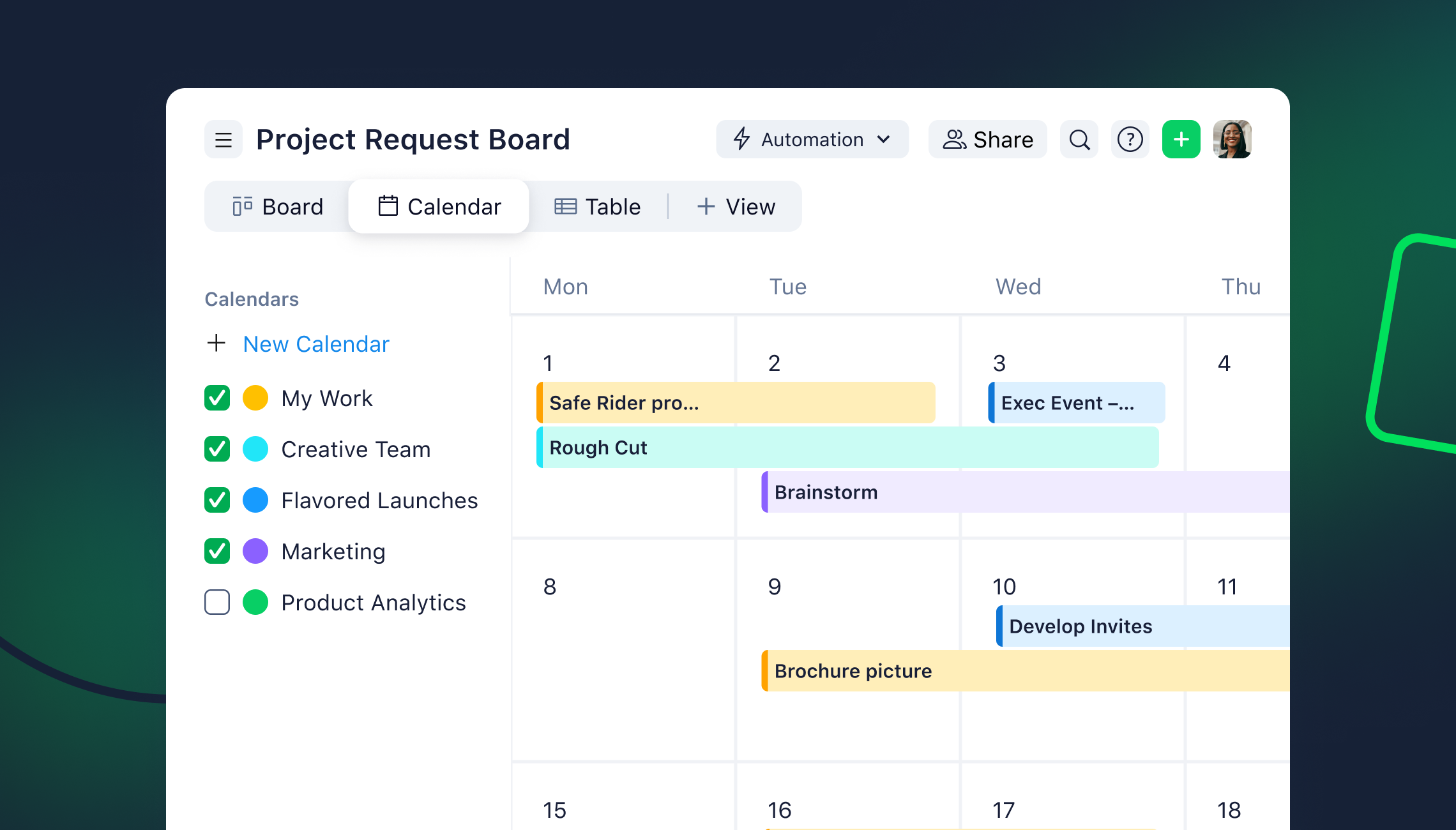 3 ways to create a project calendar in project management | 时远致